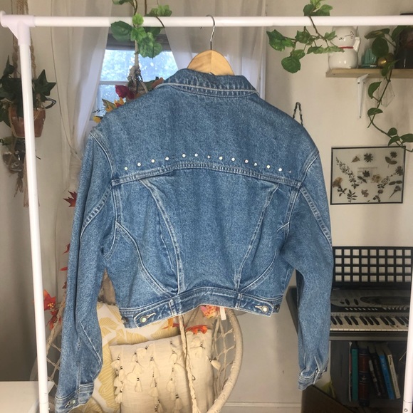 Jackets & Coats | Vintage Bedazzled Denim Jacket | Poshmark